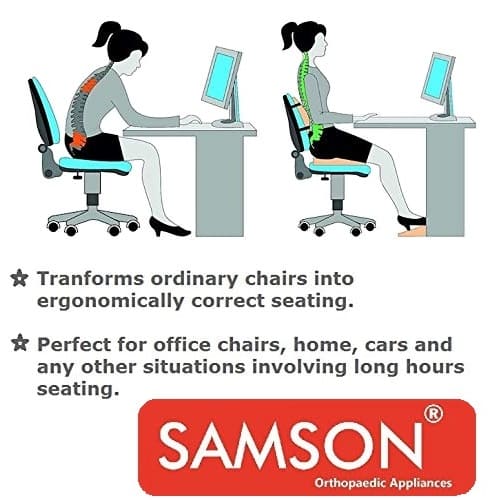 Samson Back Rest (For Men & Women) (Type : Frame) – Uniherbs India