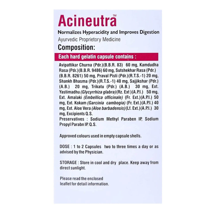 Virgo Acineutra Capsules (60 Capsules) (30 Capsules X 2) – Uniherbs India